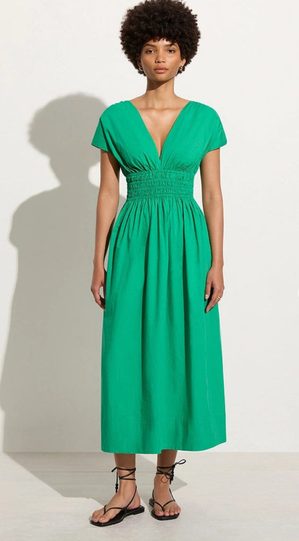 Faithfull The Brand Agnes Midi Verde Modelcitizen faithfull-the-brand-agnes-midi-verde-modelcitizen